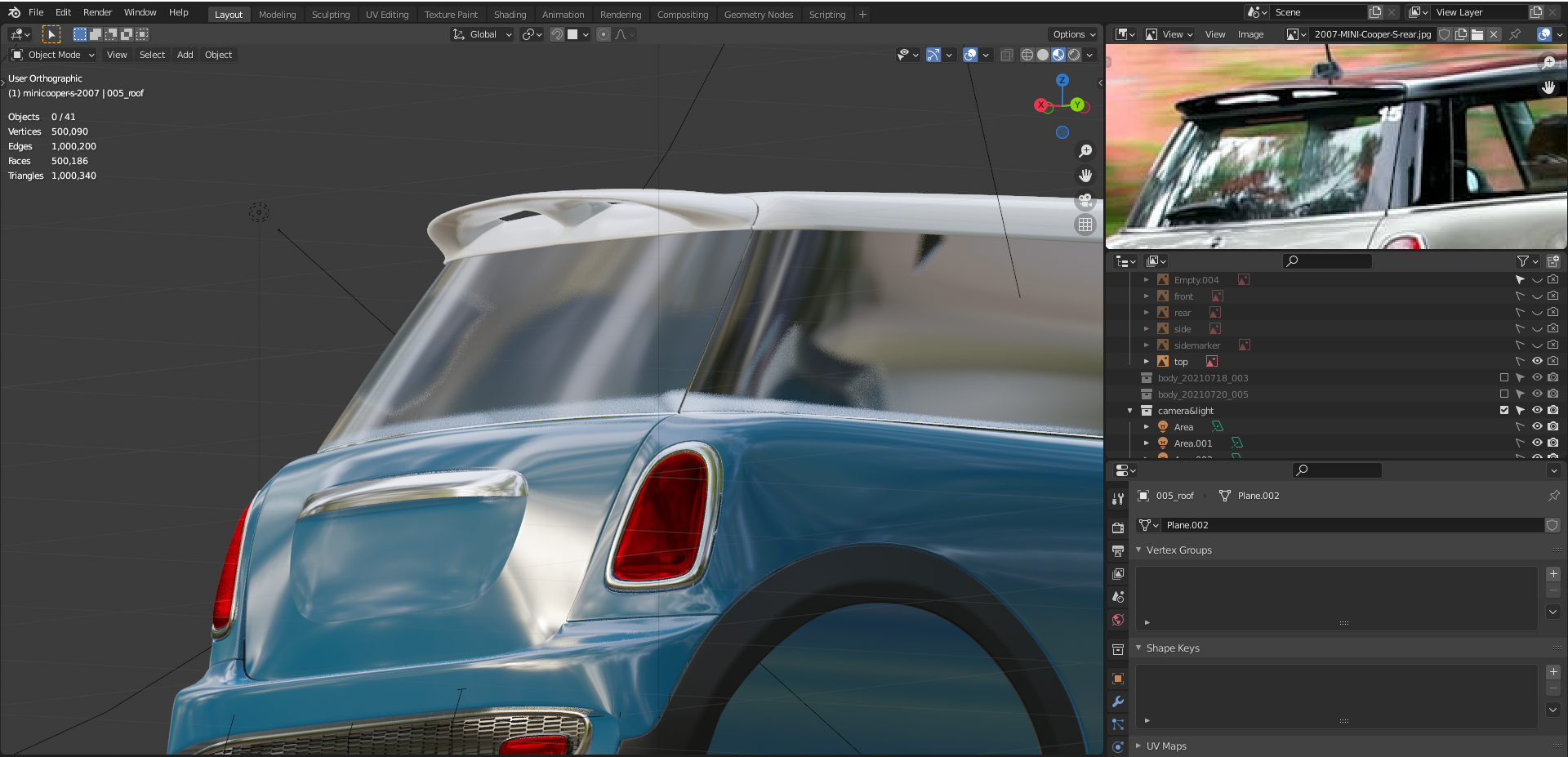 【Blender2.93】MINI Cooper S Part2 外装パーツのモデリング【Car modeling】 | クララボ ...