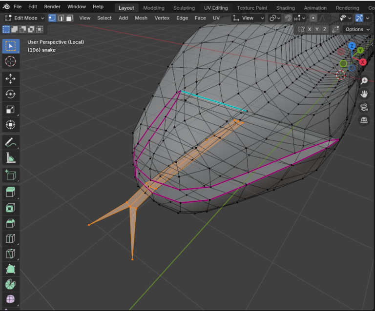 [Blender 4.3] Creating a Dragon (Snake) Animation | クララボ ~Klala\’s ...